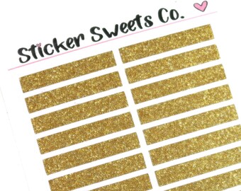 Gold Glitter Headers - Etsy