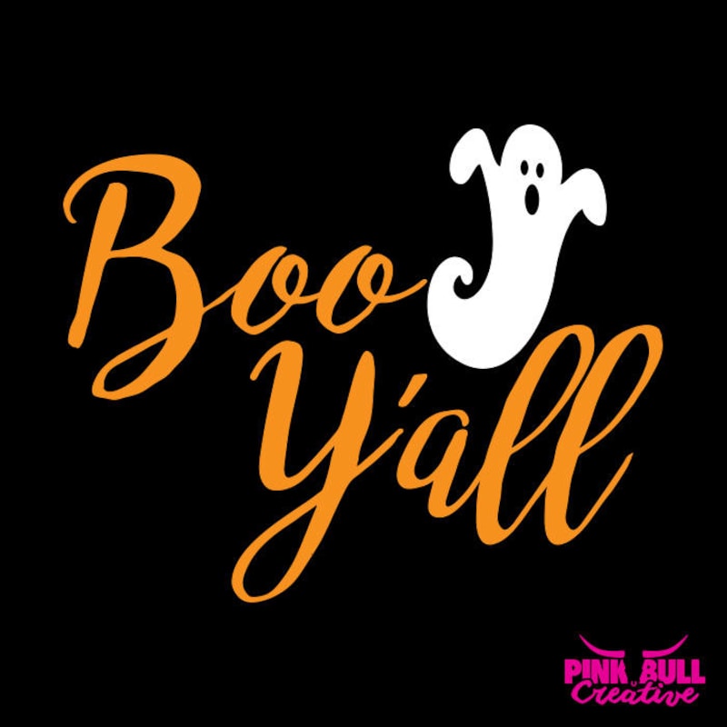 Boo Yall Svg - Etsy