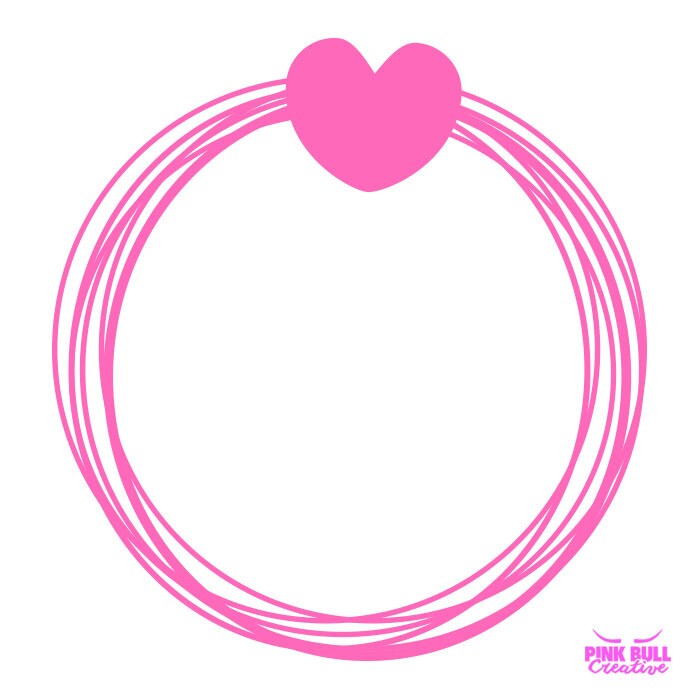 Listen to Your Heart Saying and Frame SVG Cut File for Cricut | Etsy