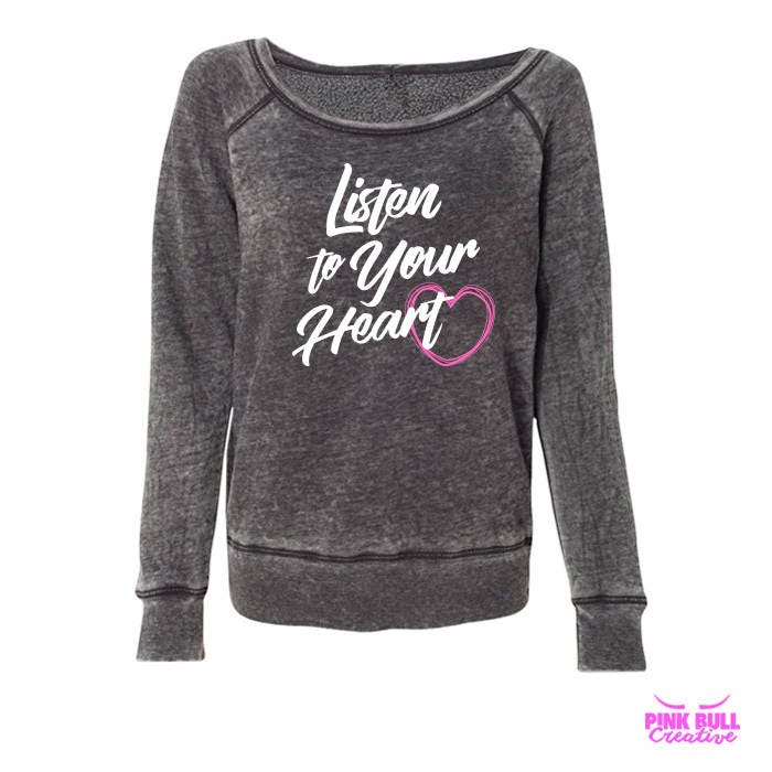 Listen to Your Heart Saying and Frame SVG Cut File for Cricut | Etsy