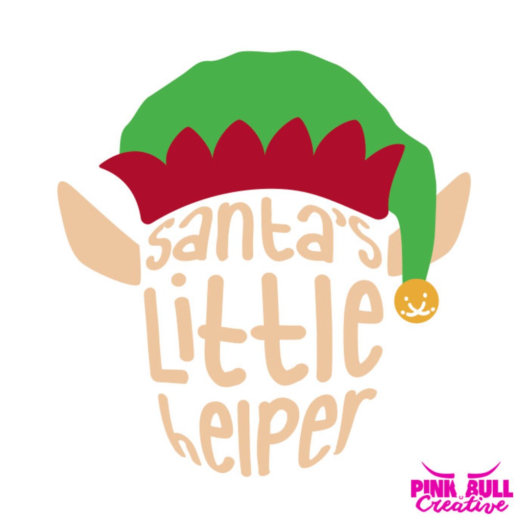 Santa's Little Helper SVG Cut File for Cricut or Other Cutting Machine ...