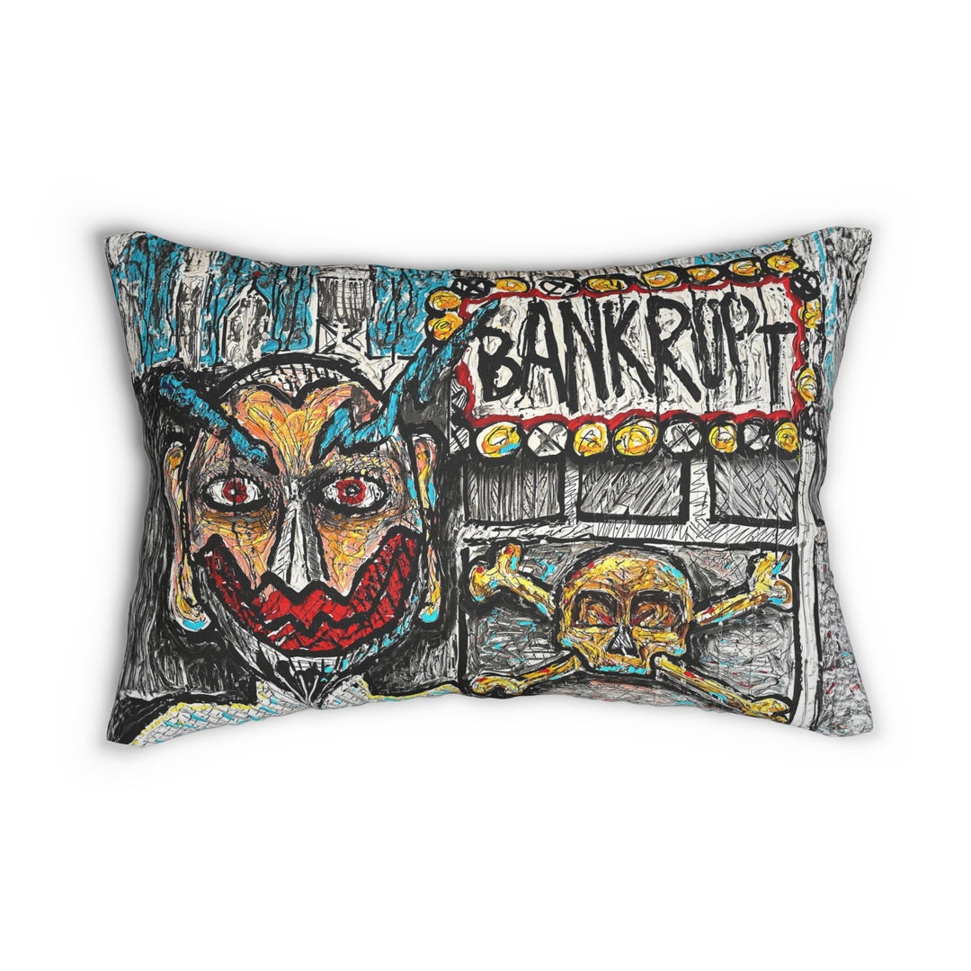 Graffiti Pillows, Street Art Decor, Urban Throw Pillows, Bold Art ...