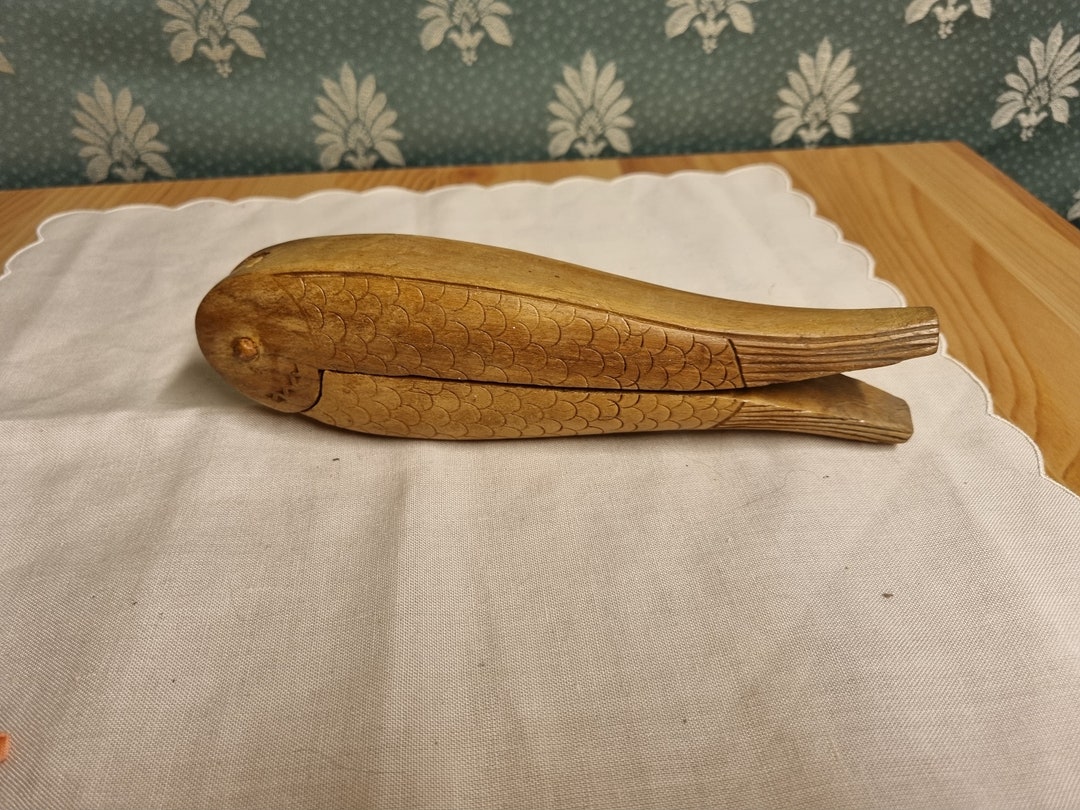 Wintage Wooden Nutcracker in Fish Form. 1930 1940 - Etsy