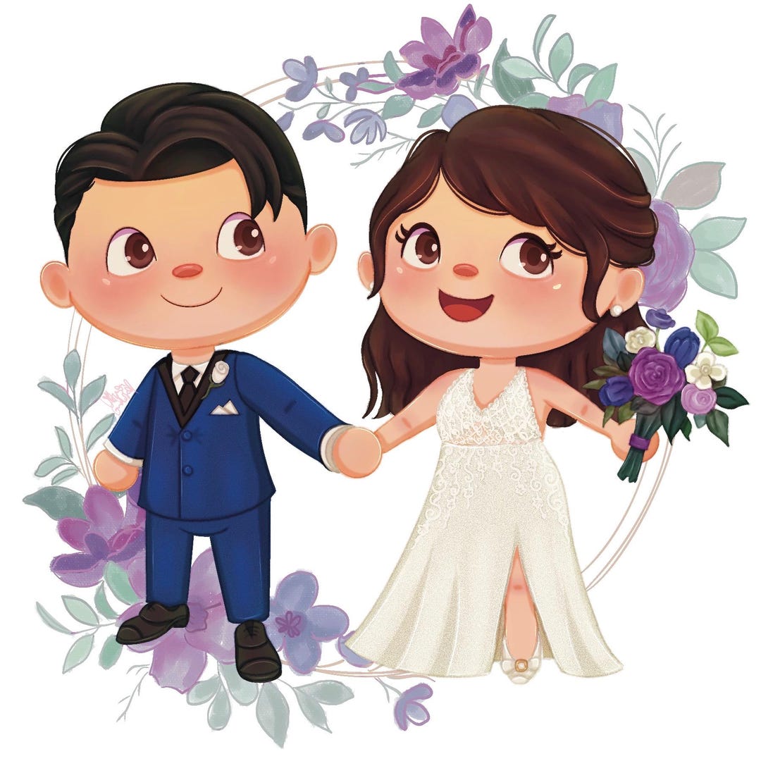 Animal Crossing Couples Character Digital Drawing Illustration ...