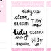 Student Life Hand-lettering Stickers - Etsy