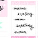 Grocery Shopping Hand-lettering Stickers - Etsy