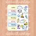 After the Rain basic Planner Kit - Etsy
