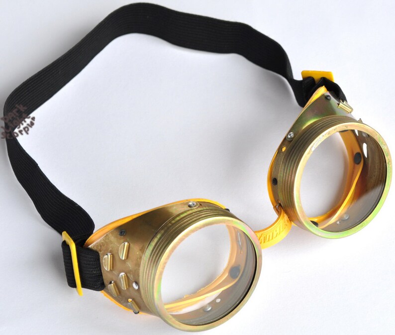 Steampunk Goggles Vintage Cyber Goggles Safety Goggles Burning Man Old ...