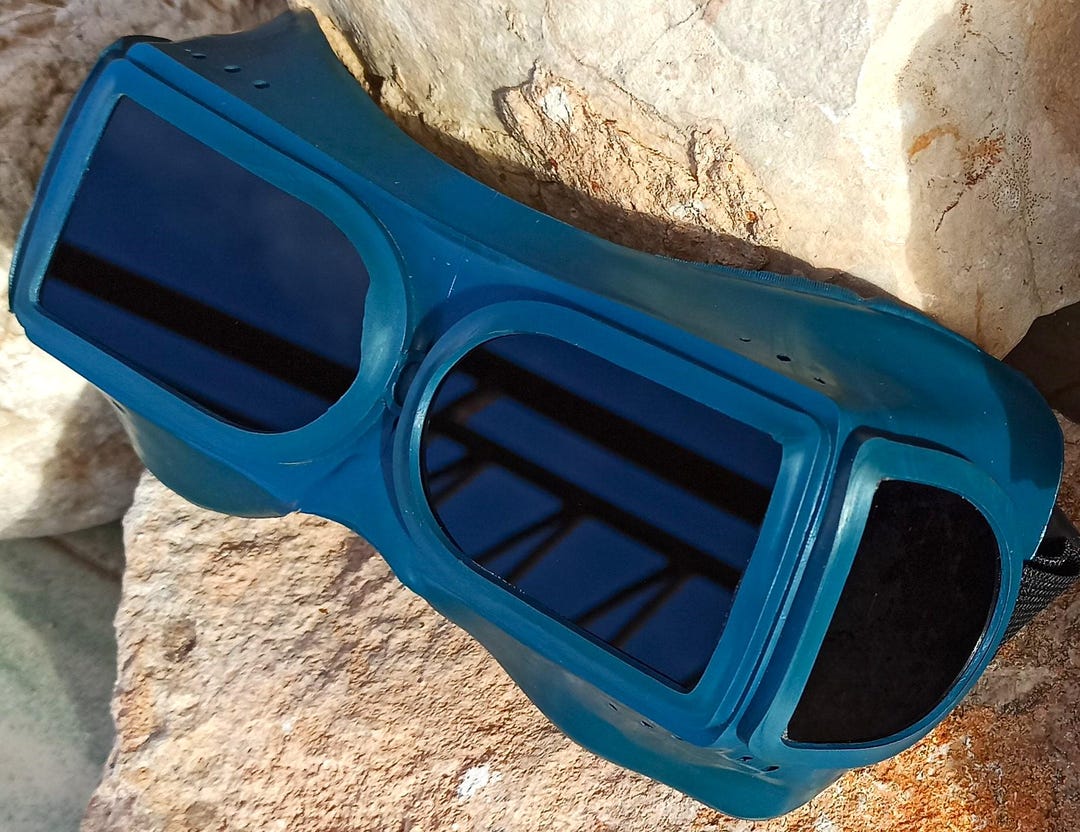 Vintage Welding Glasses Robot Goggles USSR Aviator Goggles Steampunk ...