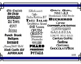 Singer Sewing Machine Font - Etsy Israel