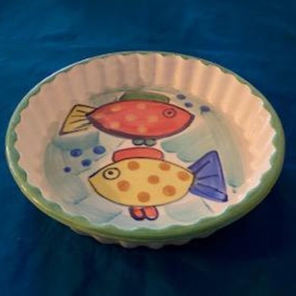 Ceramic Pie Plate - Etsy