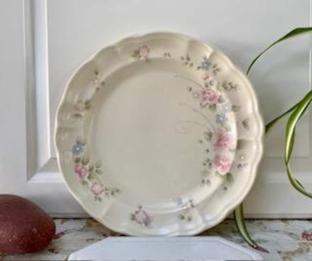 Pfaltzgraff Dinner Plates (4) - Tea Rose Pattern - Etsy