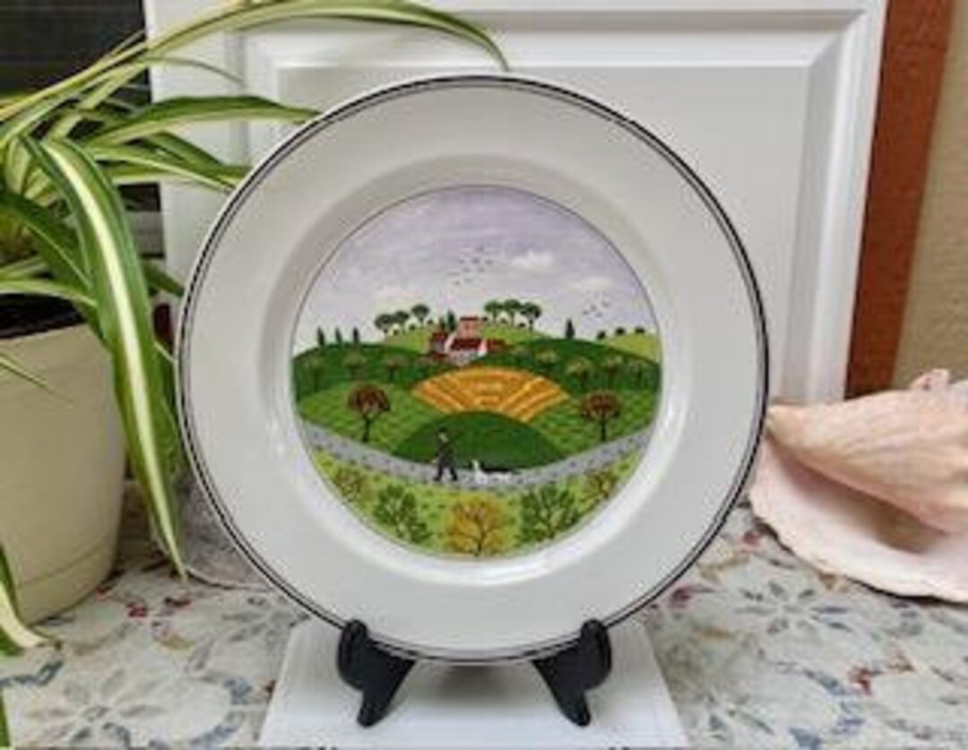 Villeroy & Boch Dinner Plate - Design Naif - Etsy