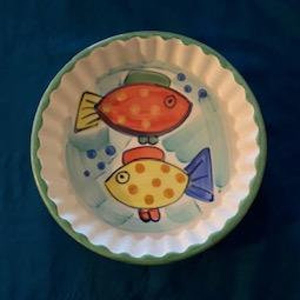 Ceramic Pie Plate - Etsy