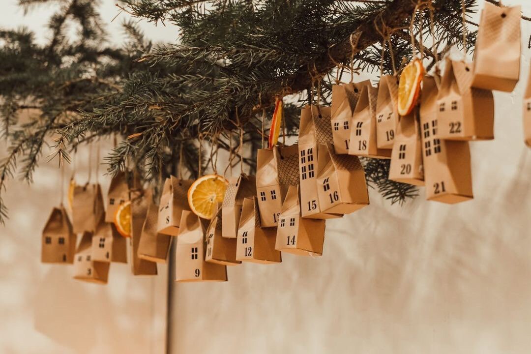 Advent Calendar Christmas Village House Kit DIY Make Your Own - Etsy ...