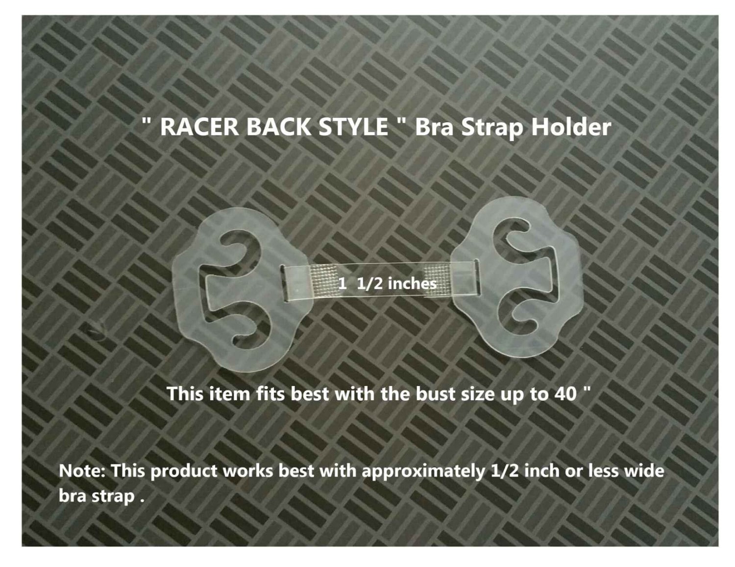 3 Pc. RACER BACK Style "mysecurestrap" Bra Strap Holder * PATENTED * - Etsy