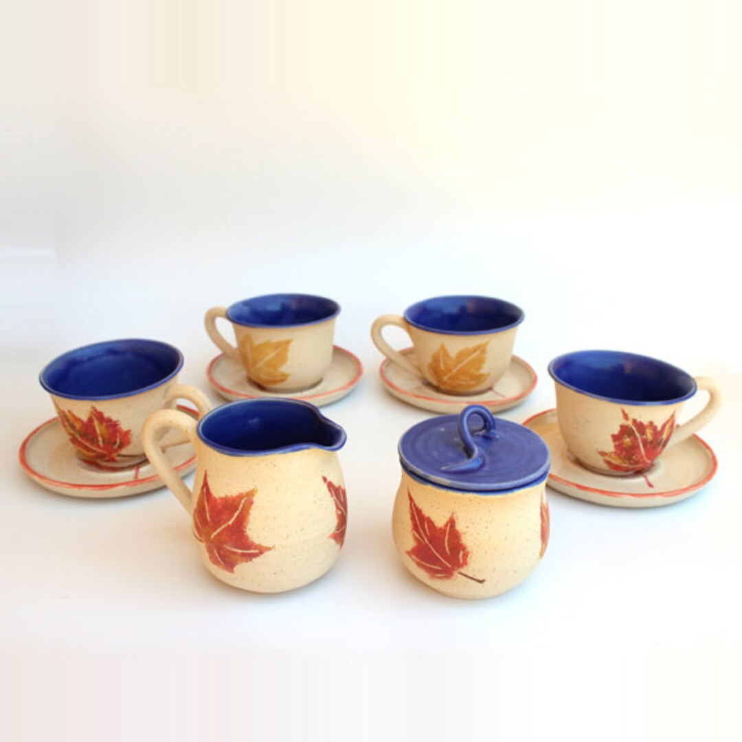 Ceramic Mug Handmade Pottery, Ceramic Tea Set, Cappuccino Cup, Tea Cup ...