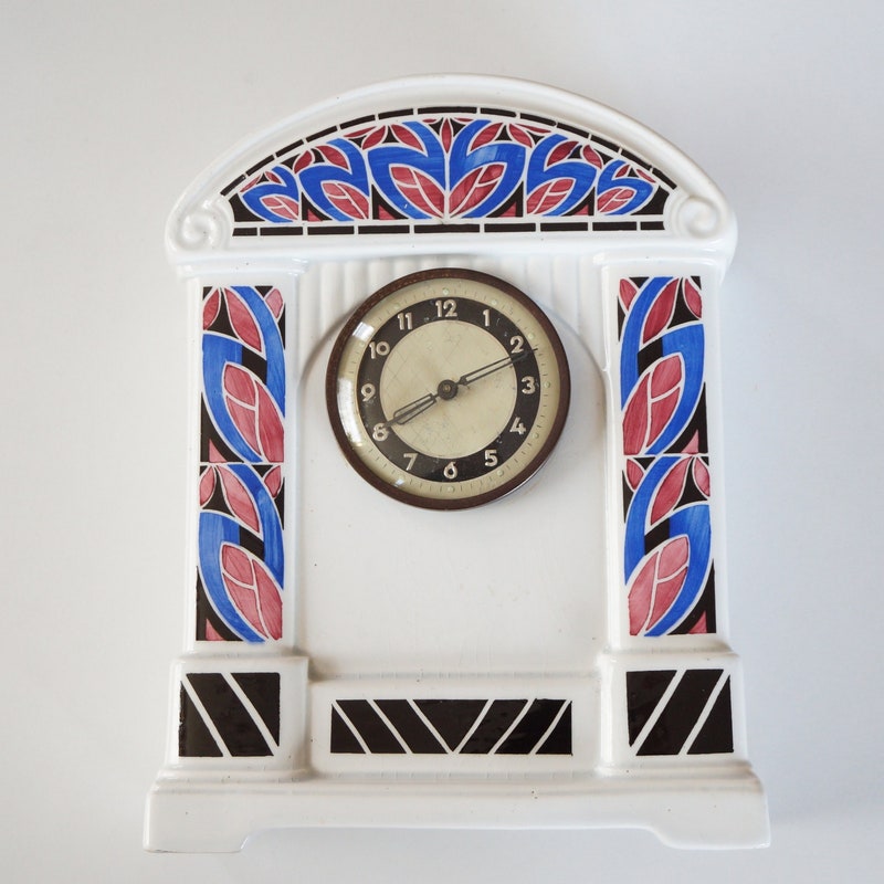 Art Deco Wall Clock - Etsy