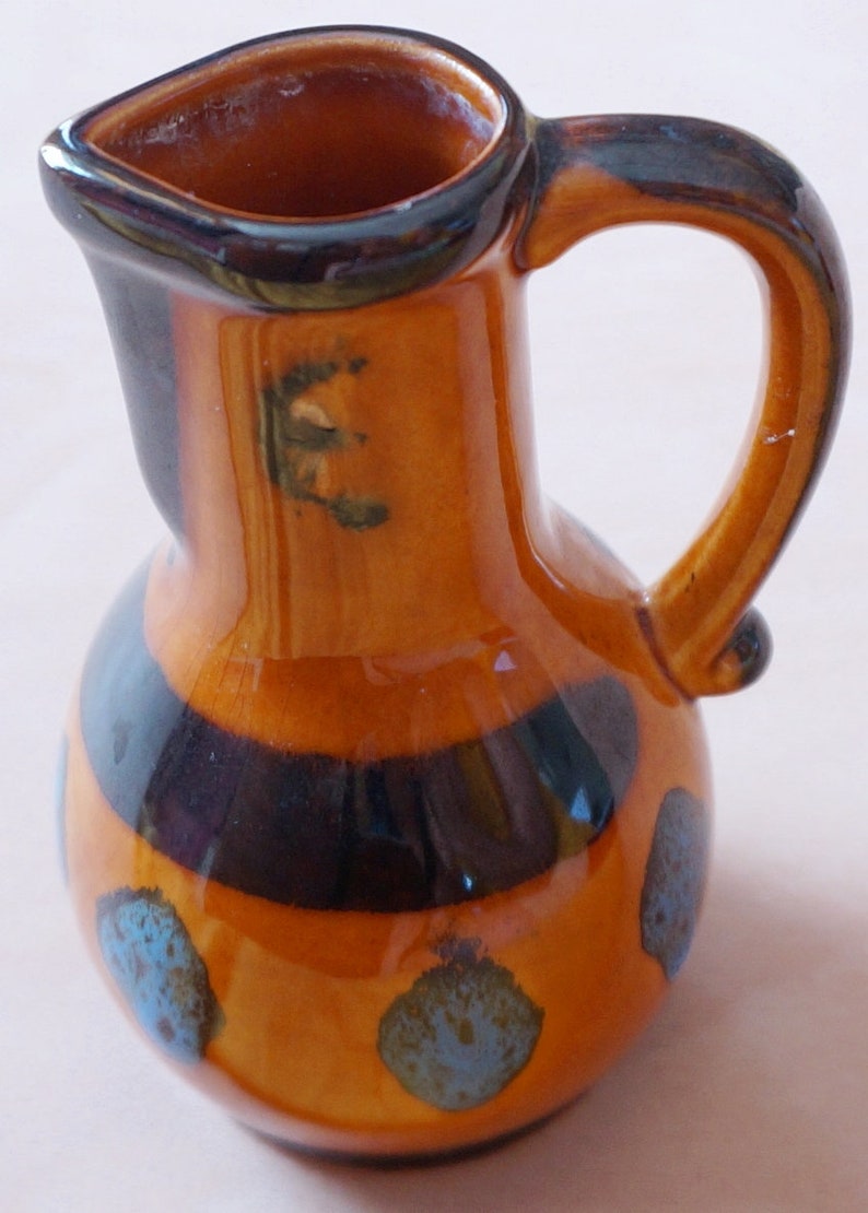 Lovely Small Pitcher Vase Staffel Stoneware West Germany | Etsy