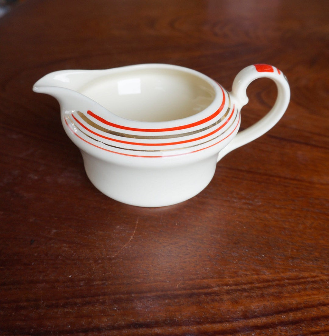 Antique Fayence Creamer, Mosa Maastricht Plateel, Netherlands. Edward ...