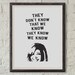 Phoebe Buffay They Don't Know That We Know They Know We | Etsy