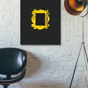FRIENDS TV Yellow Door Frame : Wall Decor Art Fan Poster - Etsy