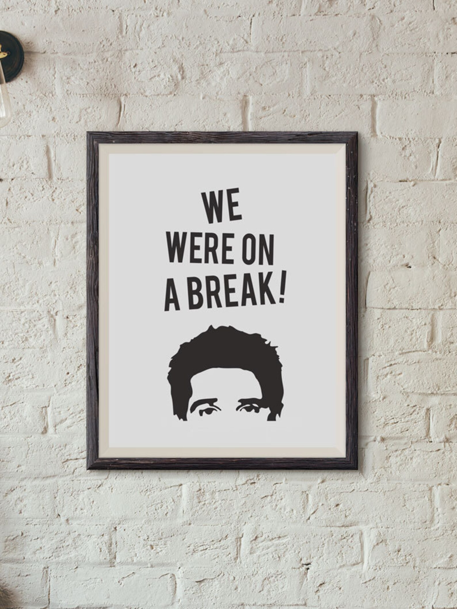 Buy FRIENDS Poster Collection X 4 : Wall Decor Typography Print Online ...