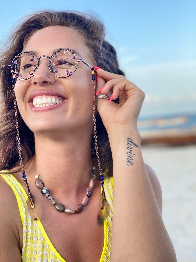 Portals Unique Eye Glasses With Gem Stones Festival Glasses Eye-ware ...