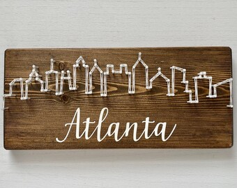 Cincinnati Skyline String Art, Cincinnati String Art, Cincinnati Wall ...