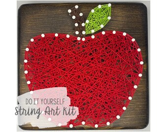 DIY 5x5 Girl Scout Trefoil String Art Kit - Etsy