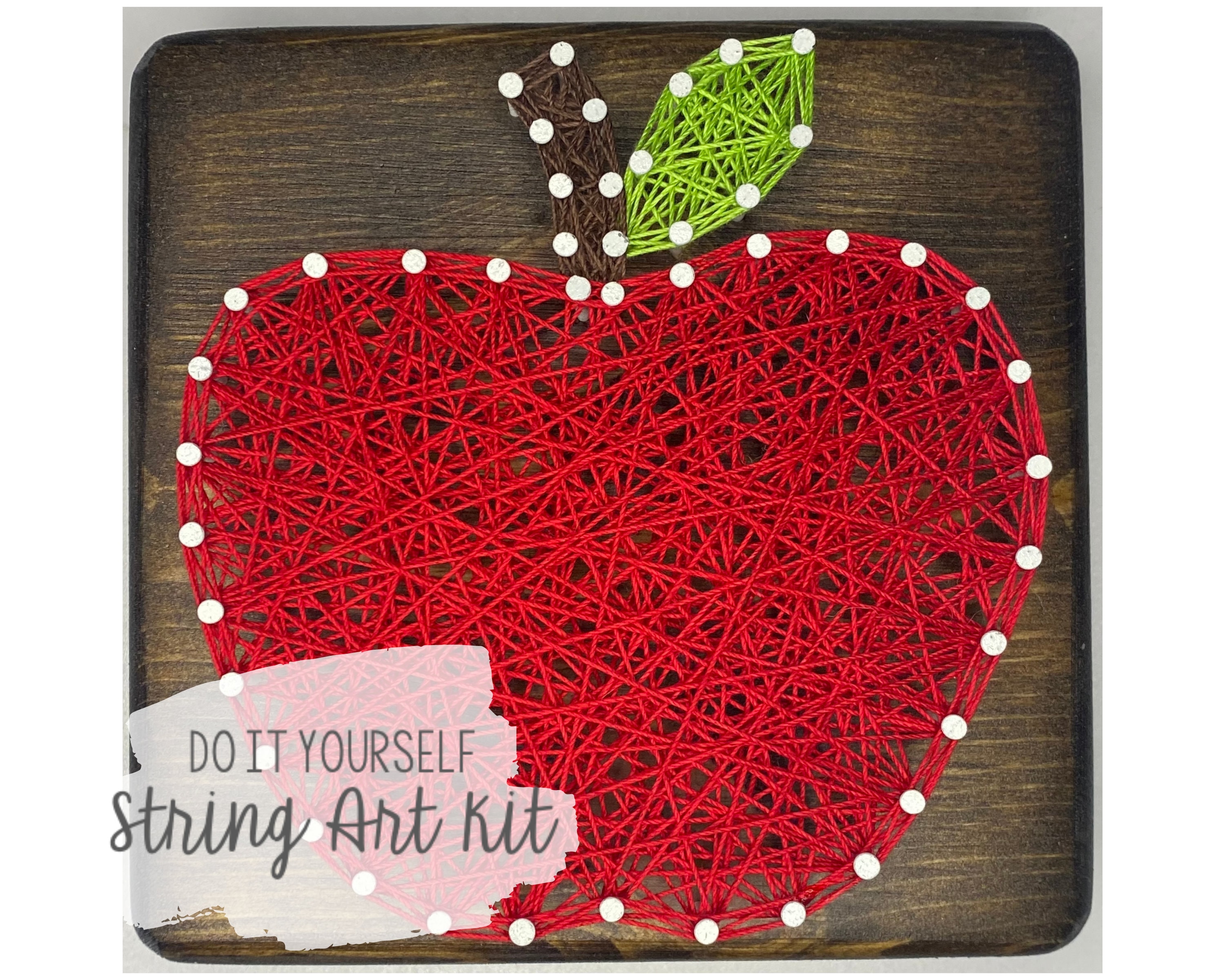 DIY Apple String Art Kit - Etsy