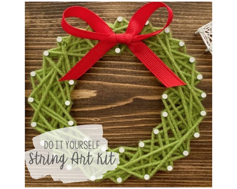 DIY Wreath String Art Kit - Etsy