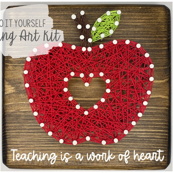Teacher String Art - Etsy