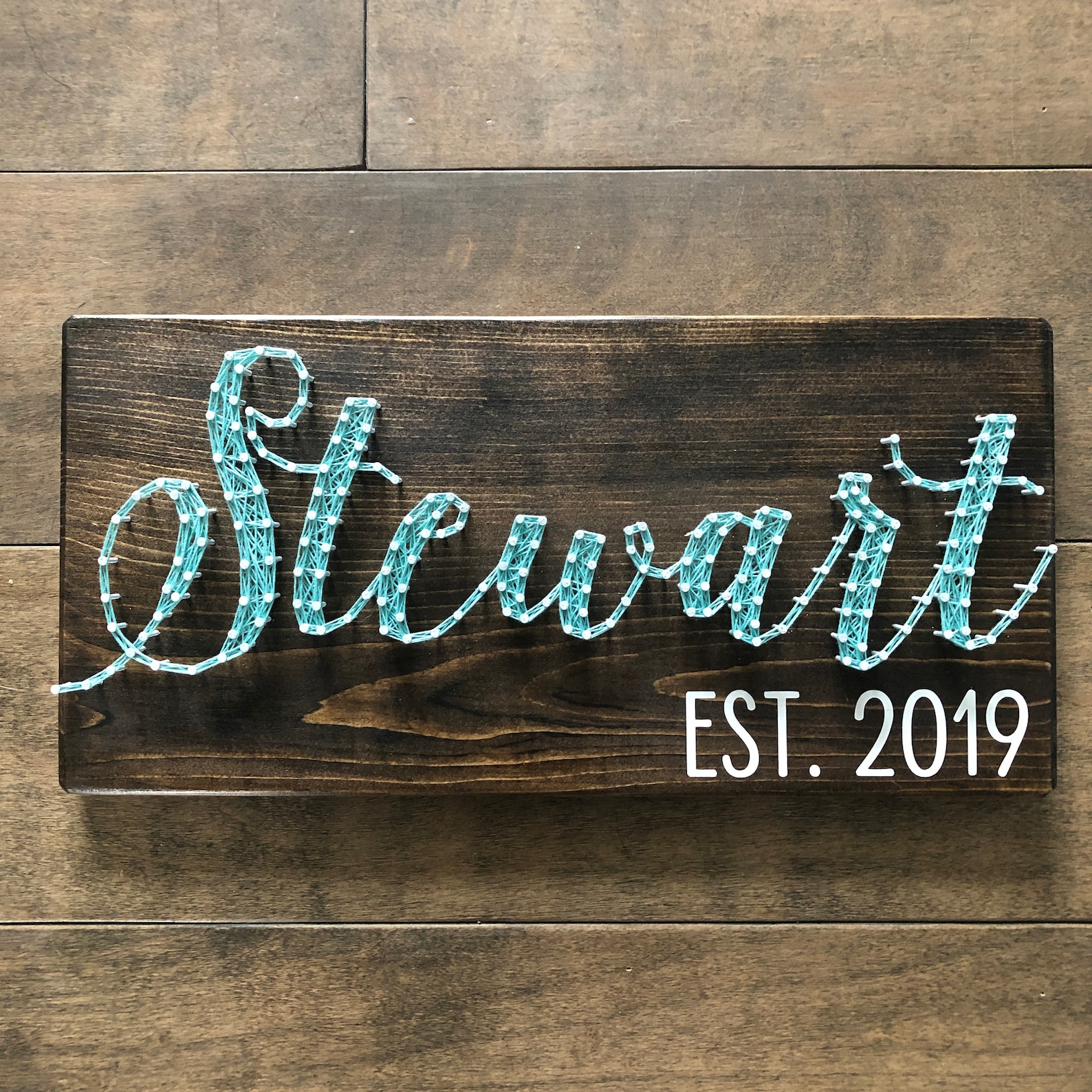 Custom Last Name String Art, Last Name Sign, Last Name Wedding Gift ...