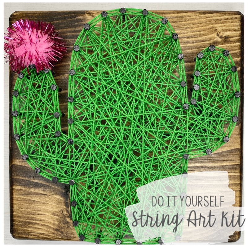 Cactus String Art - Etsy