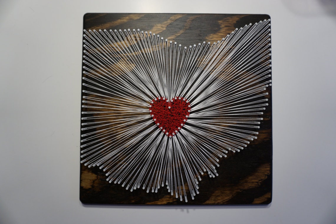 Any State Any City String Art State String Art State With | Etsy