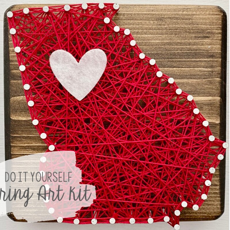 State of Georgia String Art - Etsy
