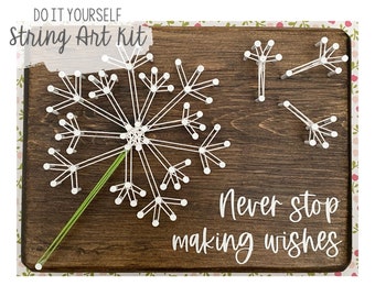 DIY 5x5 Girl Scout Trefoil String Art Kit - Etsy