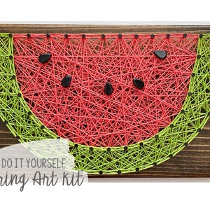 DIY Watermelon String Art Kit - Etsy
