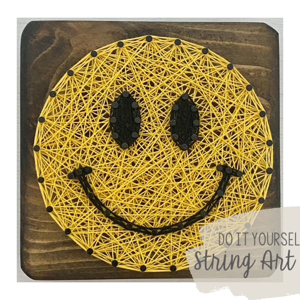String Art Face - Etsy