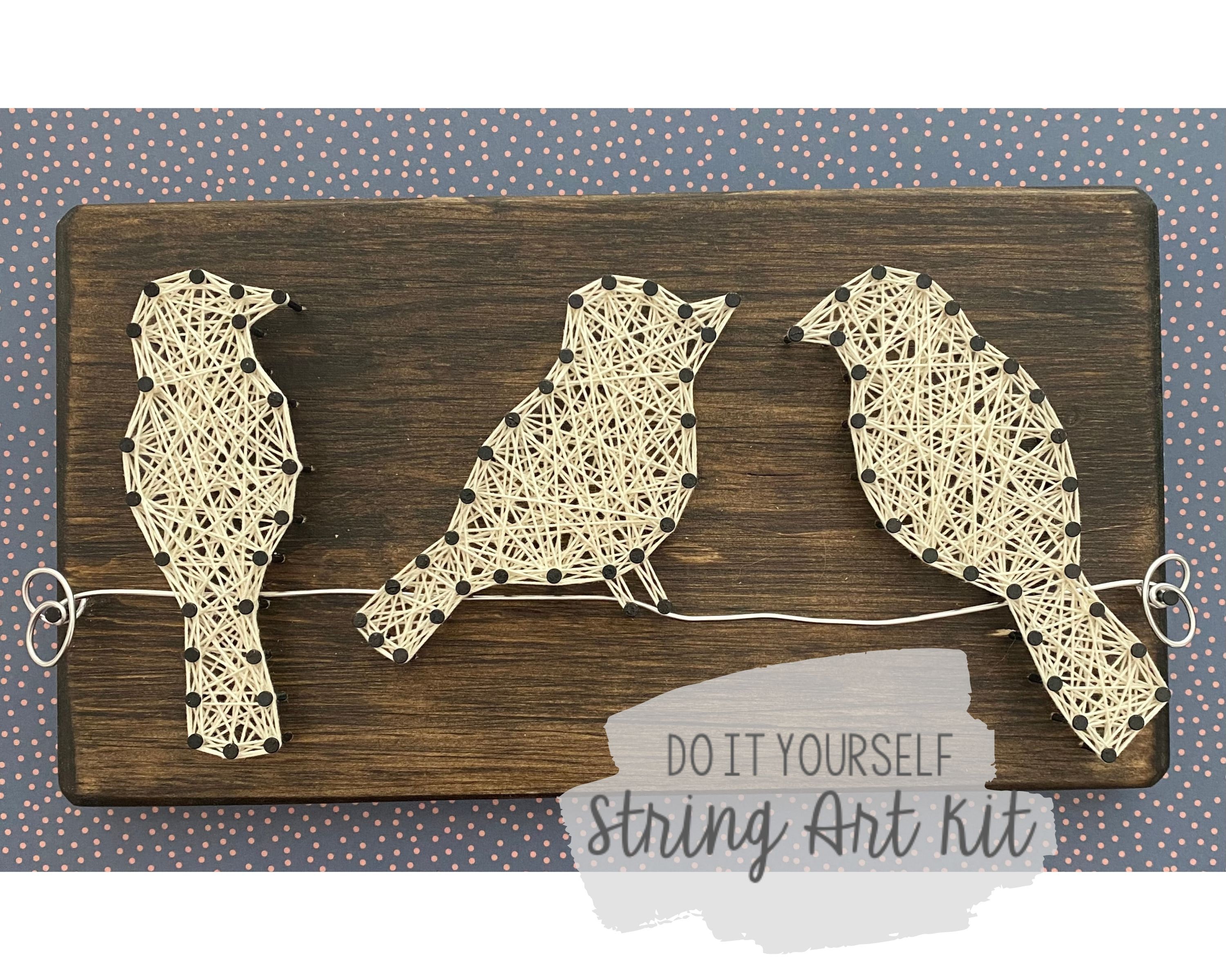 DIY Birds on a Wire String Art Kit - Etsy