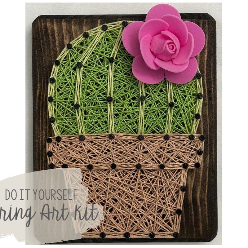 Cactus String Art - Etsy