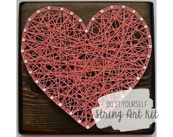 String Art Heart | Etsy