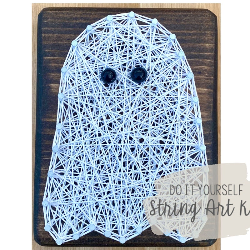 Ghost String Art Pattern Etsy