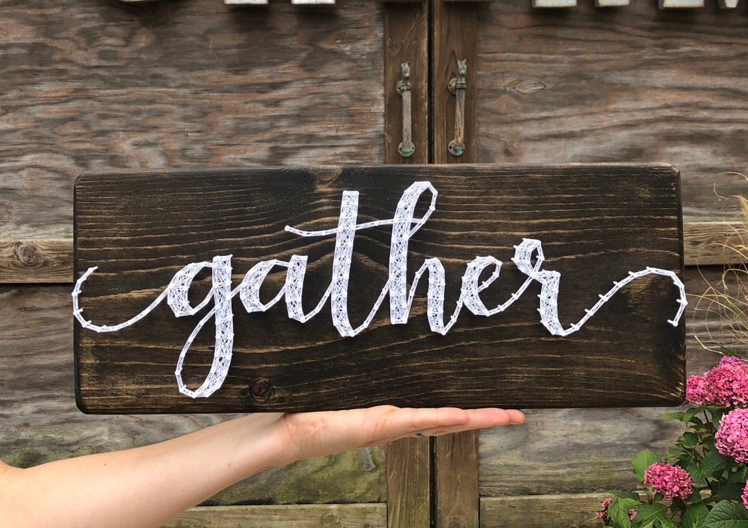 Gather String Art - Etsy
