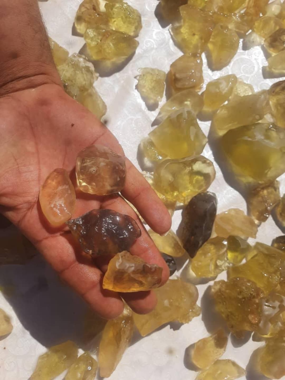 1-9 Gram(4-45 Carat) Libyan Desert Glass Gem Meteorite Impact Tektite ...