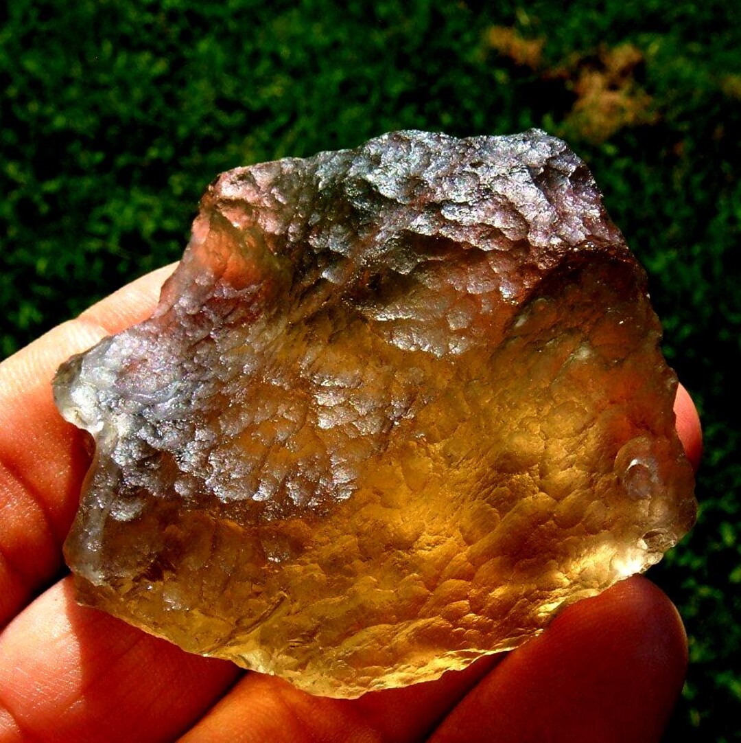 420 Carat Gem Libyan Desert Glass Gold Meteorite Impact Tektite ...