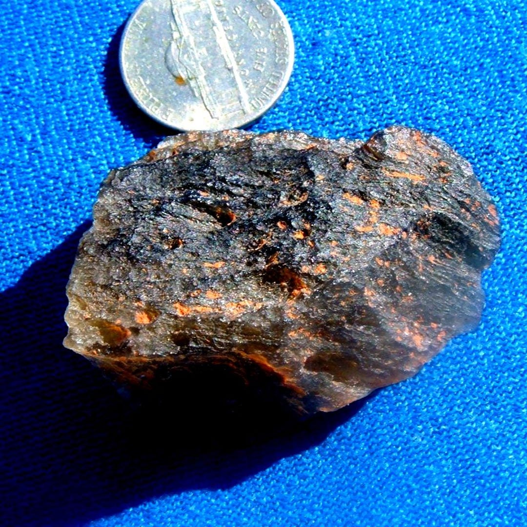150 Carat Libyan Desert Glass (super Gem - Very Dark Green) Meteorite ...