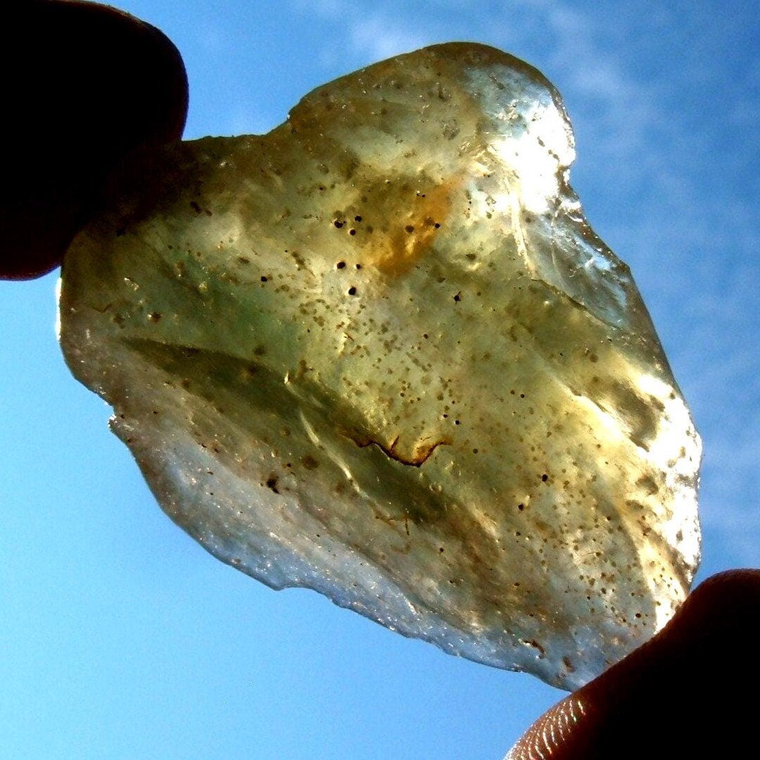 101 Crt Libyan Desert Glass Meteorite Impact Tektite Cintamani Healing ...