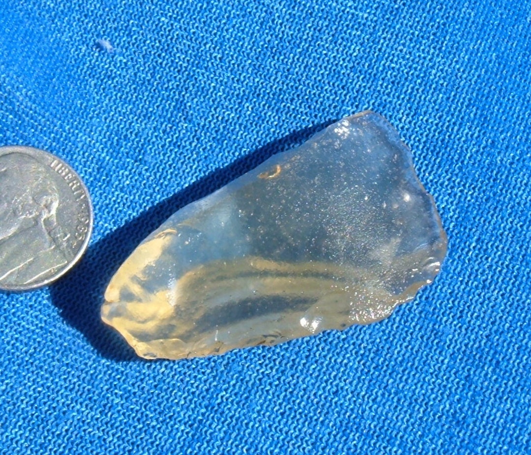 Libyan Desert Glass Soft Yellow Gem 60 Crt Meteorite - Etsy